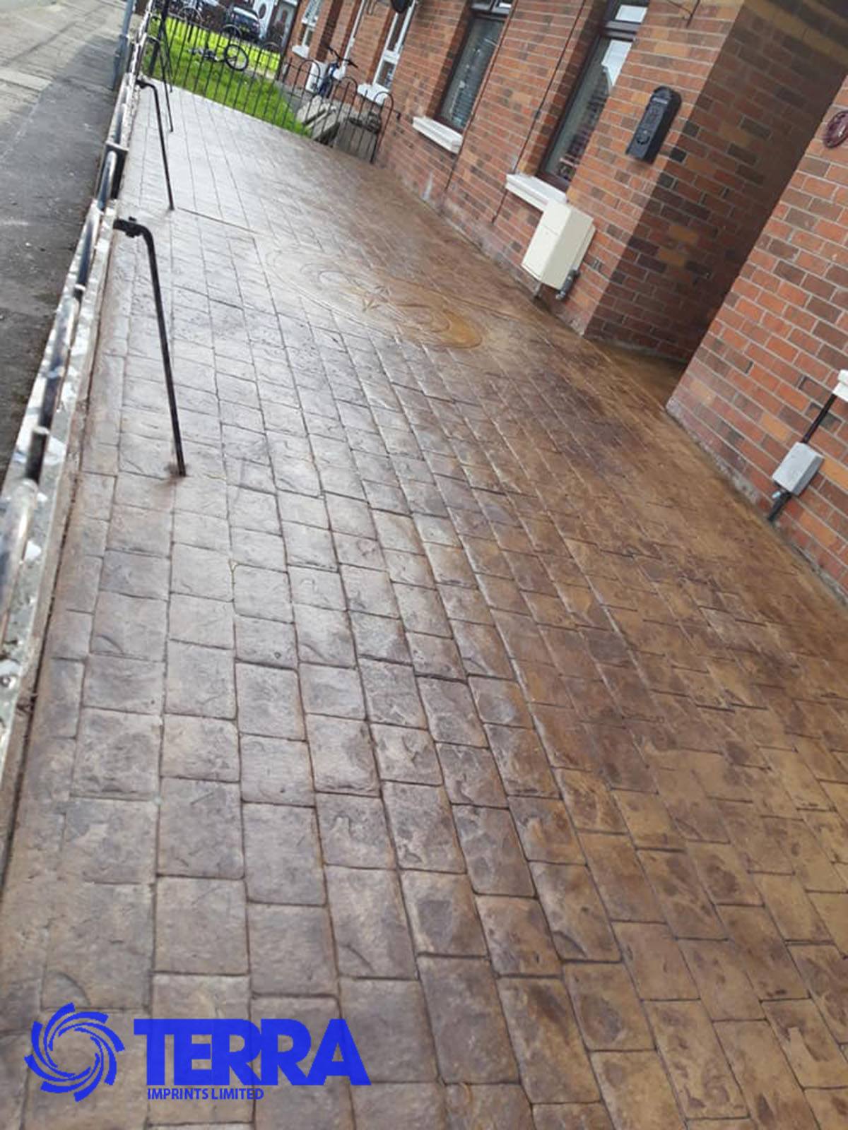 Concrete Imprint Examples - Terra-Imprints