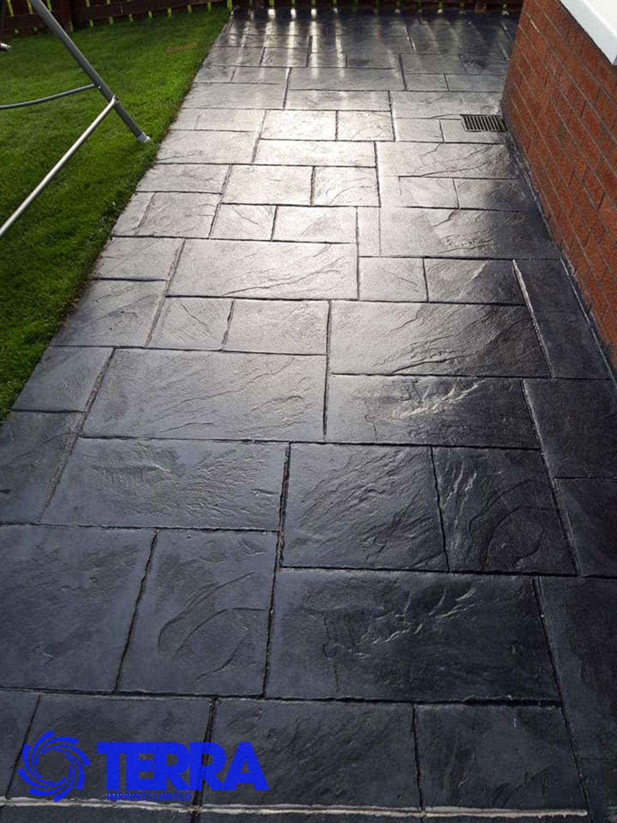 Tar & Concrete Sealers Examples - Terra-Imprints