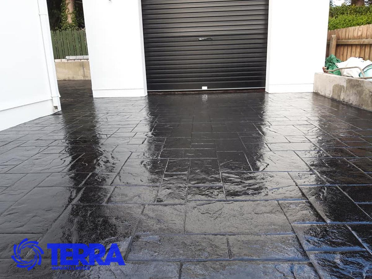 Concrete Imprint Examples - Terra-Imprints