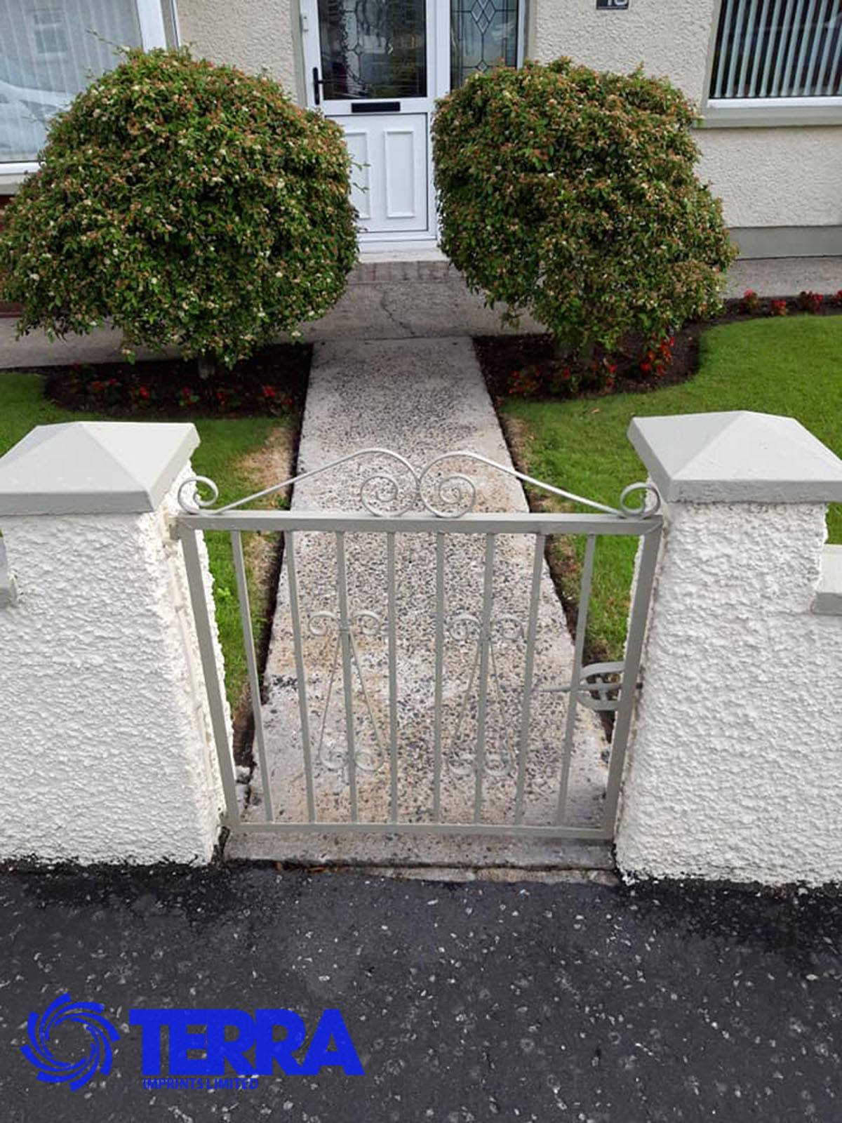 Concrete Imprint Examples - Terra-Imprints