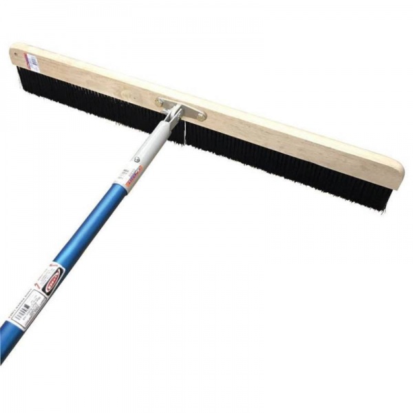 Kraft Wooden Concrete Finishing Broom Kit (35mm) - 1 Pole (45mm ...