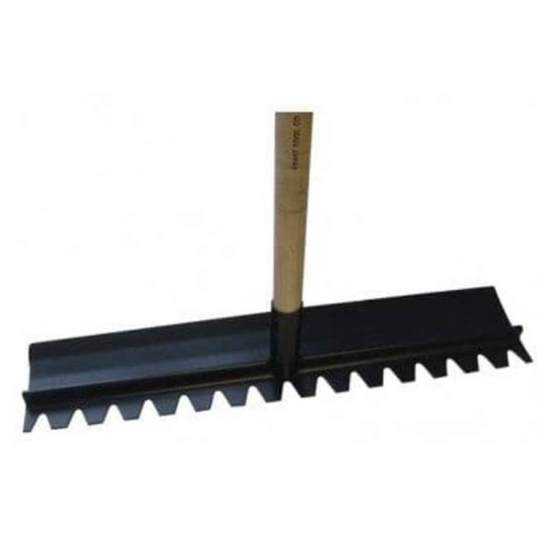 Kraft Steel Head Concrete Rake With Handle - Terra-Imprints